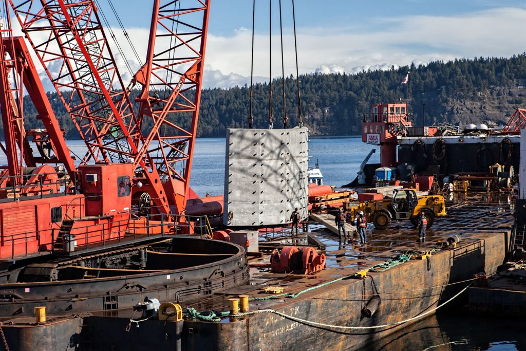 Duke Point Fender Panel, Nanaimo, BC - Surespan