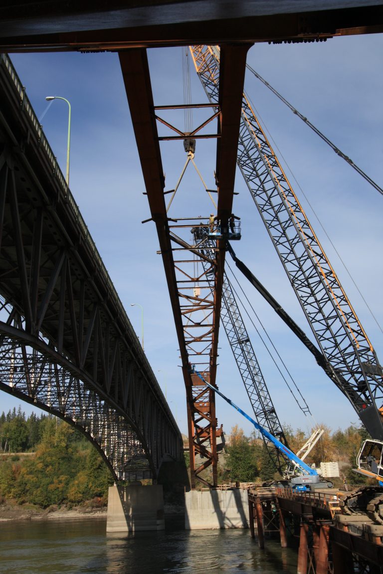 Simon Fraser Bridge, Prince George, BC - Surespan