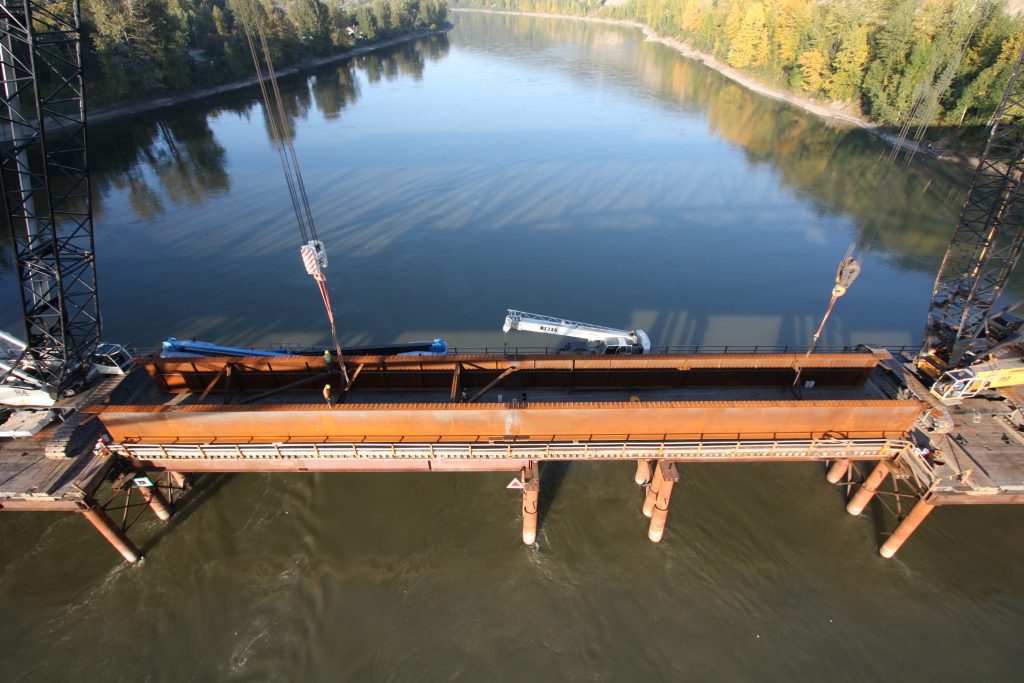 Simon Fraser Bridge, Prince George, BC - Surespan