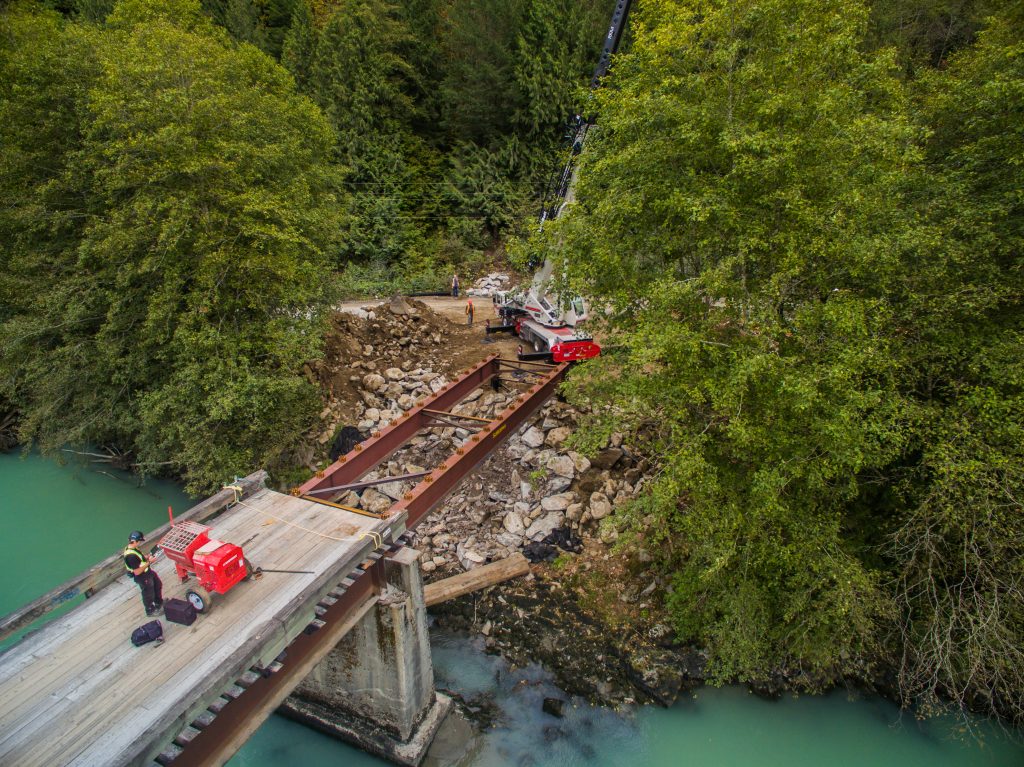Ashlu Jump Span Replacement, Upper Squamish, BC - Surespan