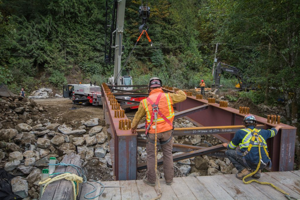 Ashlu Jump Span Replacement, Upper Squamish, BC - Surespan
