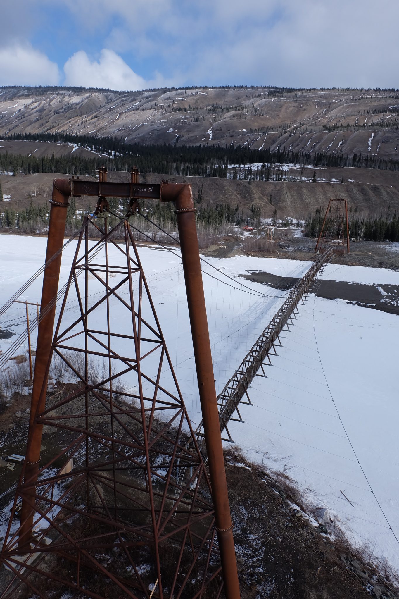 Ross River Pedestrian Bridge, Yukon Territory - Surespan