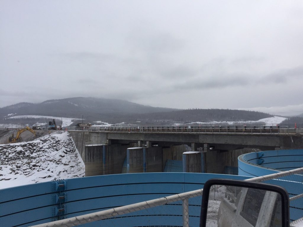 Bennett Dam Bridges, Hudsons Hope, BC - Surespan